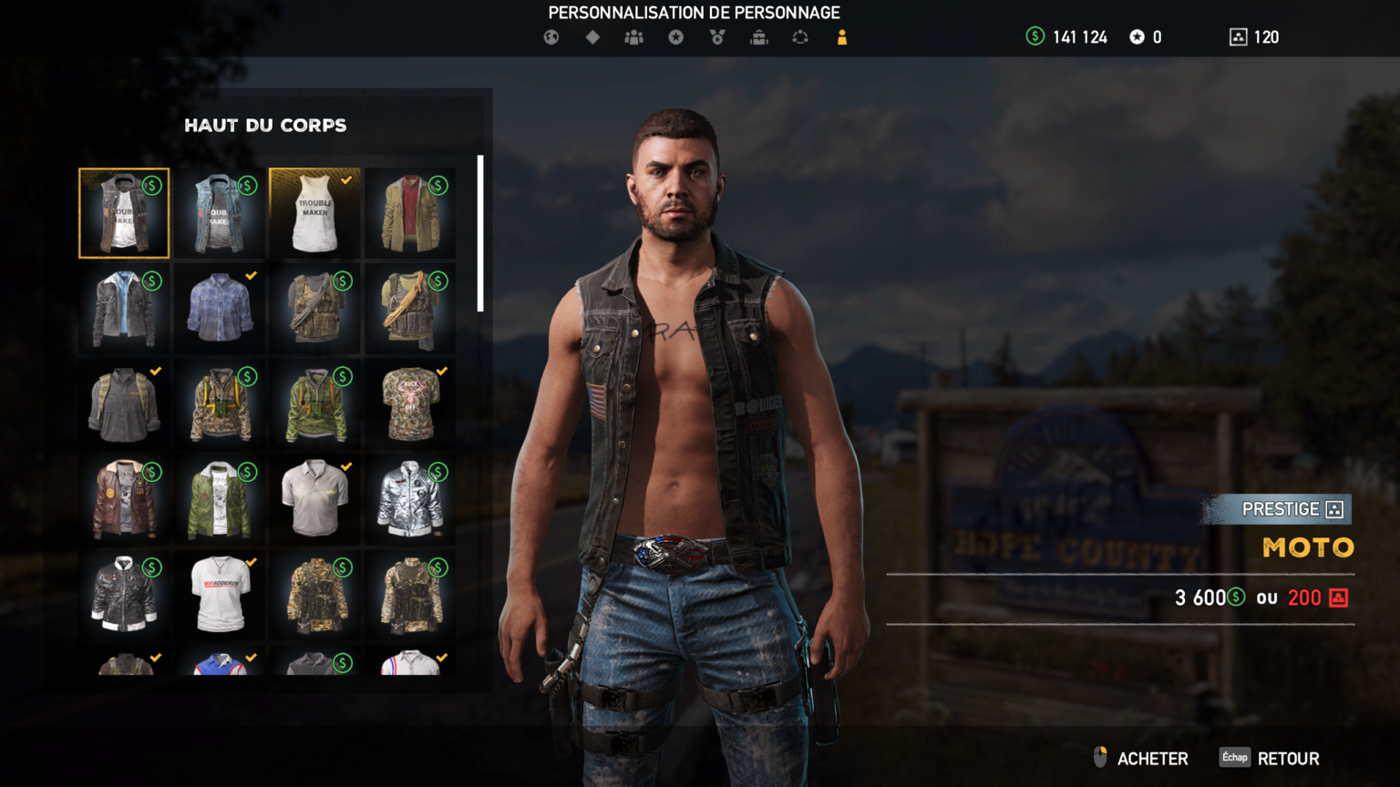 Shirtless Hellraiser male vest - Tihocan